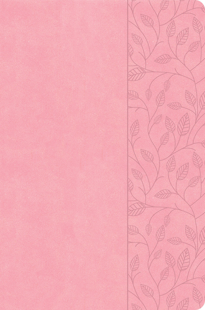 CSB Large Print Thinline Bible (Value Edition)-Soft Pink LeatherTouch ...
